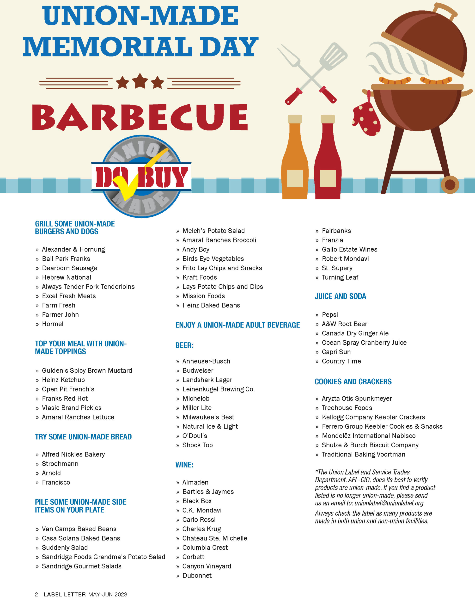 Union Label and Service Trades Department, AFL-CIO | America is at its ...