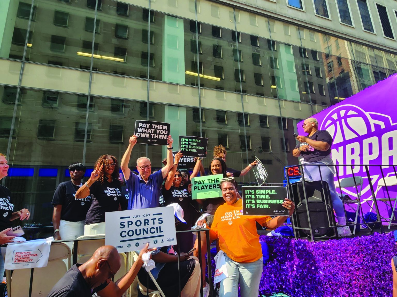 NYC Labor Parade Part 2 | Union Label and Service Trades Department ...